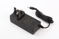 China ABS PC 12V DC To AC Adapter 3A 4A 5A 60W Customized Logo Black White Color for sale