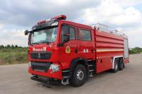 China PM180/SG180 HOWO Water Tanker Fire Truck Heavy Rescue Vehicle 1MPa 10kW/T for sale
