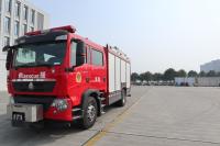 China AP50 Compressed Air Foam Fire Truck Country Ⅵ 2+4 Heavy Rescue Fire Truck for sale