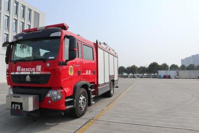 China AP50 Compressed Air Foam Fire Truck Country Ⅵ 2+4 Heavy Rescue Fire Truck for sale