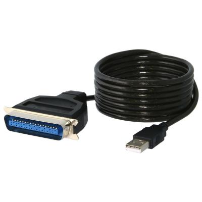 China Printing USB Adapter Cable , USB 2.0 To Parallel Cable CE FCC Certification for sale