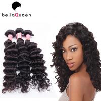 China Beauty Works Natural Black Deep Wave Hair Extension For Women for sale