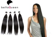 China 100% Natural Tangle And Shed Free Peruvian Human Hair Of Black Silky Straight for sale