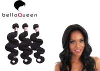 China Tangle Free Natural Black 100 human hair extensions Grade 7A For Women for sale