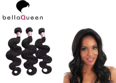 China Tangle Free Natural Black 100 human hair extensions Grade 7A For Women for sale
