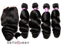 China 8A Loose Wave Virgin Indian Hair Human Hair Extension 8-30