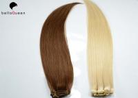 China Fashion Grade 6a Unprocessed Clip In Hair Extension Natural Black 1b for sale