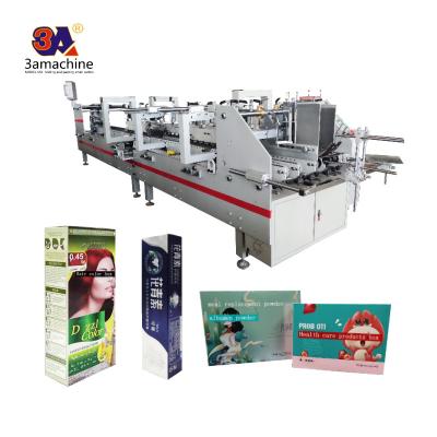 China PLC Controlled 3A Carton Folder Pasting Gluing Machine for Automatic Box Production for sale