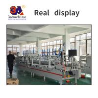 China 380V Paper to Paper Pasting Machine Folder Gluer 3500 kg Capacity CQT800D-11 for sale