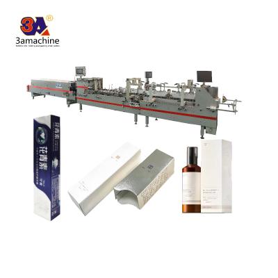 China Folder Gluer Machine with 750mm Maximum Expanded Box Size and 0-250m/min Capacity for sale