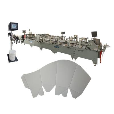 China Innovative Auto Lock Bottom Folder Glued Machine for Paperboard and Corrugated Paper for sale