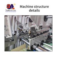 China Automatic Folder Gluer Machine 850mm for Hard Cover Book Making with Water Soluble Cold Glue 350m/min for sale
