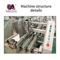 China CQT1100 Semi Automatic Folder Gluer Machine for Box Folding MAXIMUM PAPER WIDTH 2 1050mm for sale