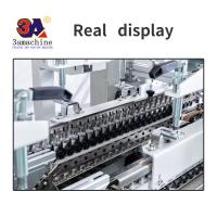 China Automatic Continuous Paper Feeding Fold Box Glue Carton Folder Gluer Machine Arrivals for sale