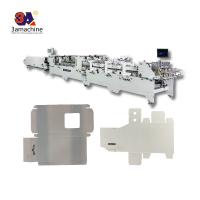 China CQT-850A Automatic Carton Folder Gluer Machine 380V 9KW for Corrugated Box Folding for sale