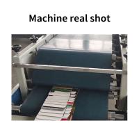 China Box Folding and Gluing Machine with 380V Voltage Box Unfolded Size width 120mm-500mm for sale
