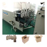 China Automatic Carton Box Folder Gluer Machine for Corrugated Boxes 250m/min 380V for sale