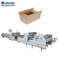 China CQT1500 Corrugated Box Folder Gluer Side Pasting for Speed Automatic Folding and Gluing for sale