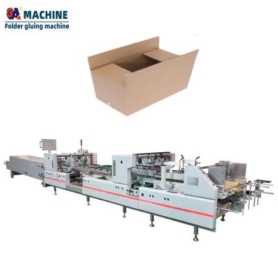 China CQT1500 Corrugated Box Folder Gluer Side Pasting for Speed Automatic Folding and Gluing for sale
