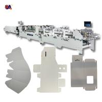 China Single Side Hook Bottom Box Pasting Machine with 3500 KG Capacity and Voltage 380 for sale