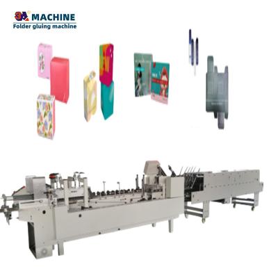China CQT650A Automatic Folder Gluer Machine 650mm for Paperboard Box Side Gluing for sale