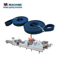 China Printing and Packaging Equipment Box Pasting Machine Belt for Small Box Folder Gluer for sale