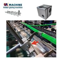 China Automatic Folding Carton Folder Gluer for Paper and Cardboard Packaging Materials for sale