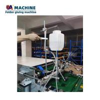China Plastic Kettle Box Folder Gluer for Box Pasting in Automatic Box Folding Gluing Machine for sale