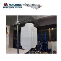 China Plastic Kettle Box Folder Gluer for Box Pasting in Automatic Box Folding Gluing Machine for sale