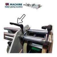 China Automatic Box Folding Gluing Machine Spare Parts for 18cm*15cm*10cm Boxes Condition for sale