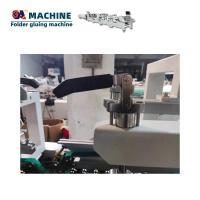China Automatic Box Folding Gluing Machine Spare Parts for 18cm*15cm*10cm Boxes Condition for sale