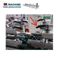 China Automatic Box Folding Gluing Machine Spare Parts for 18cm*15cm*10cm Boxes Condition for sale
