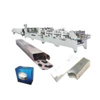 China Carton Folding Gluing Semi Automatic Folder Gluer Machine For Box Pasting Machine 380V3P for sale