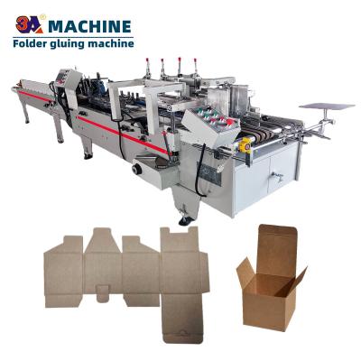 China Automatic Mini Corrugated Box Folder Gluer 220m/min Folding Gluing Machine CQT-580D for sale