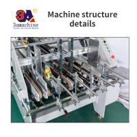 China 380V Automatic Folder Gluer CQT1300-4YGP 1300mm Paper Width 350 M/Min for Corrugated Boxes for sale