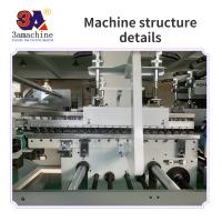 China PLC Core Components 3a Pasting Machine corrugated box pasting machinfolder glu machine for sale