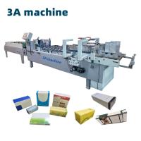 China 3A Automatic Folder Carton Spray Gluing Machine with Pressure Tank and Spray Gun for sale