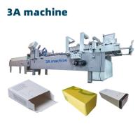 China 3A Automatic Folder Carton Spray Gluing Machine with Pressure Tank and Spray Gun for sale