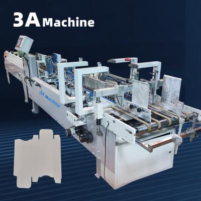 China 580 Folder Gluer Machine for Small Boxes 7-40cm Unfolded Width 1200 kg for sale