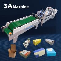 China Mechanical Paper Folder Gluer 580D 7-40cm Unfolded Width for Small Boxes for sale