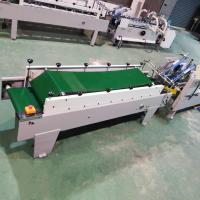 China Folder Gluer Carton Machine 1200 kg for Paper Material Spare Parts 580 Type for sale