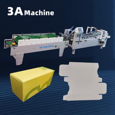 China Other Way of Folding Side Glue High Speed Folder Gluer Machine for Smooth Folding for sale