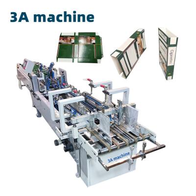China 3ACQ 580D Cardboard Box Folding Machine 4.5kw Folder Gluer for 7-40cm Unfolded Width for sale