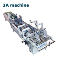China High Speed Paper Folder and Gluer Machine 3ACQ 580D with 5.5kw Automatic Glue Machine for sale
