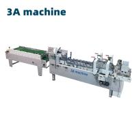 China High Speed Paper Folder and Gluer Machine 3ACQ 580D with 5.5kw Automatic Glue Machine for sale