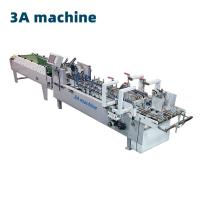 China High Speed Paper Folder and Gluer Machine 3ACQ 580D with 5.5kw Automatic Glue Machine for sale