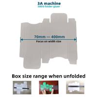 China 1200 KG Mechanical Driven Fully Automatic Folder Gluer Machine for Cigarette Box 580 Type for sale