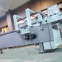 China Corrugated Carton Box Folder Gluer with Side Glue Automatic and Paper Packaging Material for sale