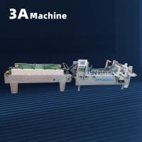 China Semi-Automatic Folder Gluer 8Mx10Mx1.3M for Cardboard 250-650g Paper Glue Machine for sale