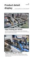 China Easy to Operate Folder Gluer Mini Box Folder Gluing Machine for Side Glue and Folding for sale